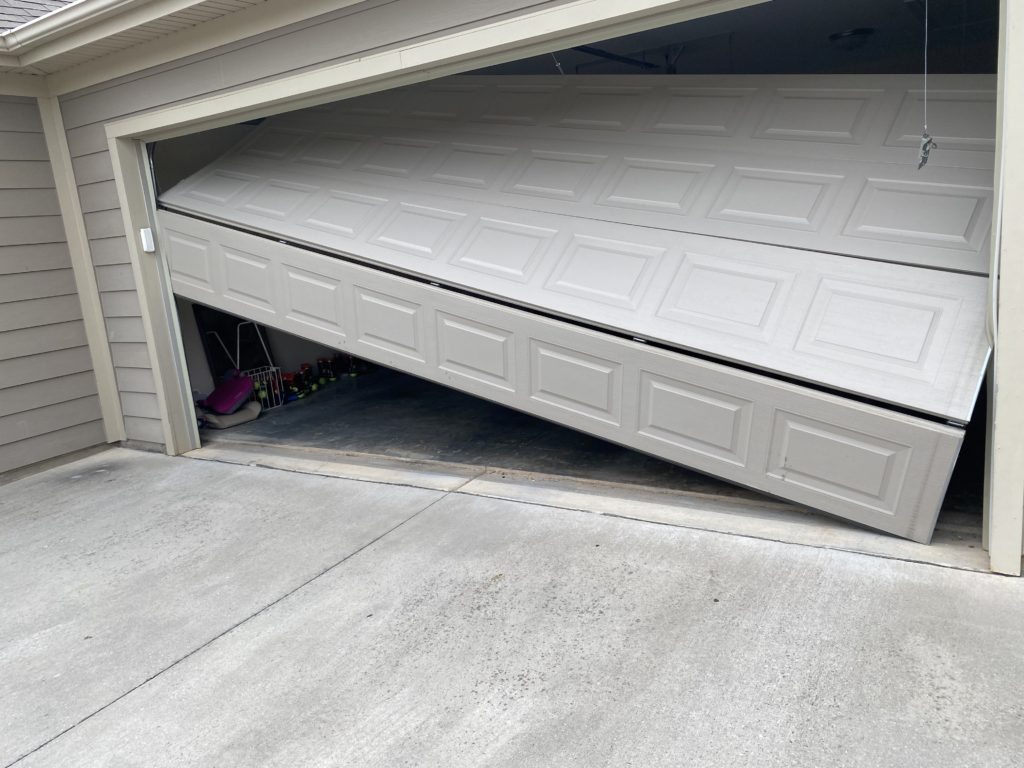 Garage Door Off Track - Sure Fix Garage Door Repair